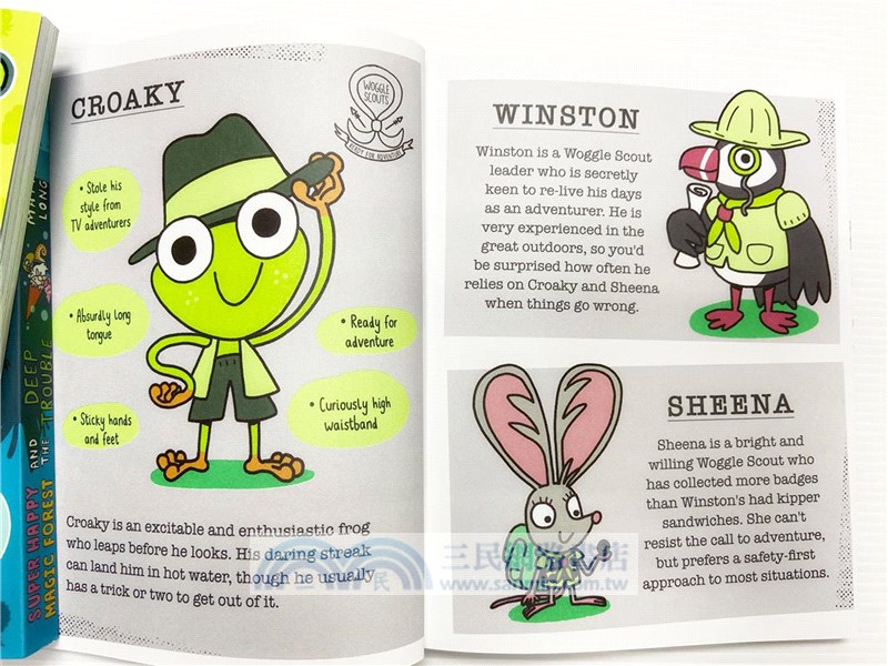 Croaky: Search for the Sasquatch - 三民網路書店