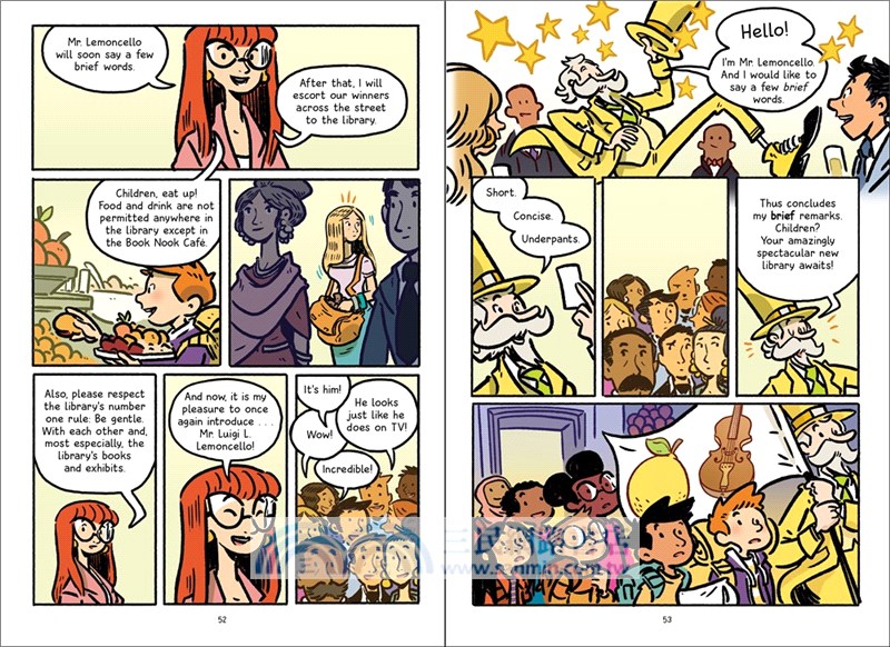 #1: Escape from Mr. Lemoncello's Library：The Graphic Novel - 三民網路書店