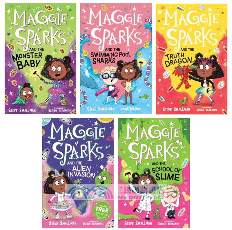 Maggie Sparks: 5 Book Box Set (5本平裝本+音檔QRcode) - 三民網路書店